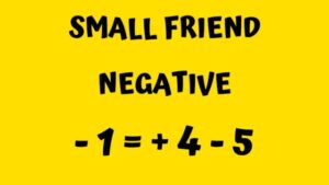 Abacus Level 1 : Abacus Small Friend Subtraction Formula